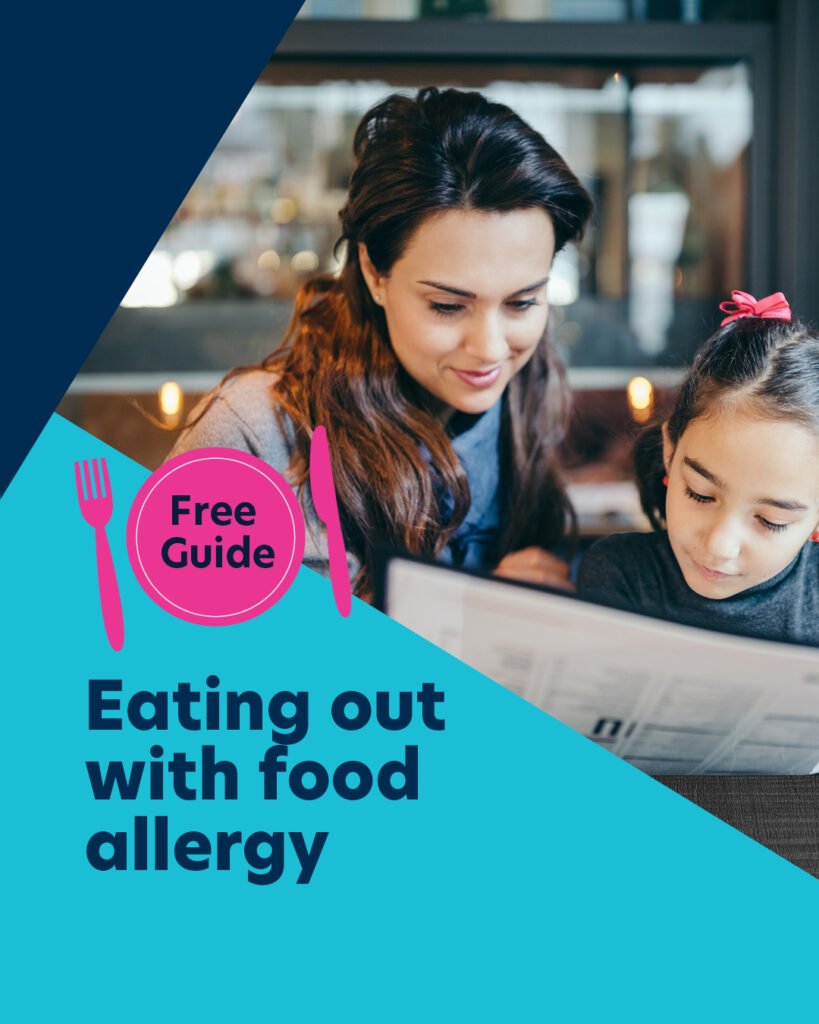 Eating out with food allergy: free guide - Allergy & Anaphylaxis Australia