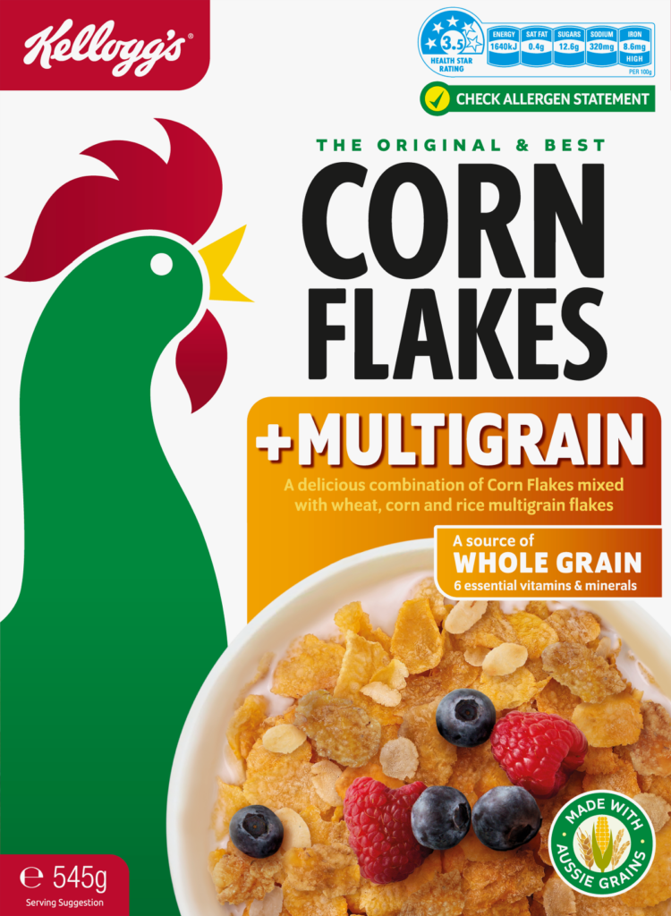 Allergen Update: Kellogg’s® Corn Flakes +Multigrain Breakfast Cereal - Allergy & Anaphylaxis ...